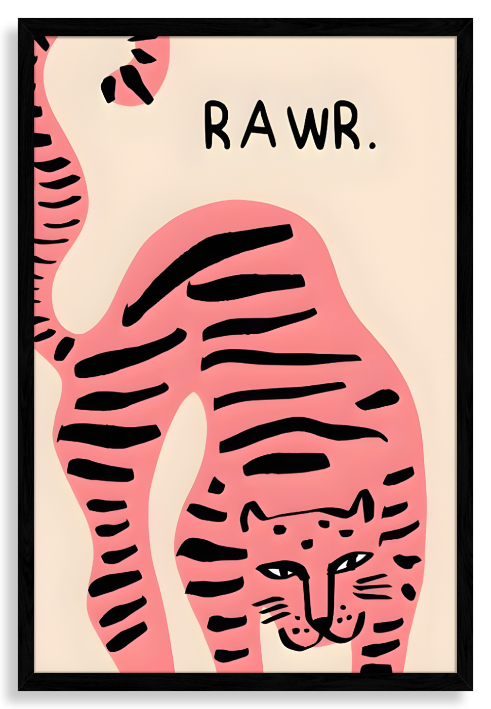 Tiger, RAWR | Poster | PIXARTT